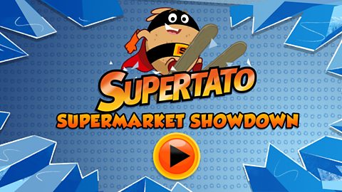 Supertato Supermarket Showdown game on CBeebies website and app - CBeebies