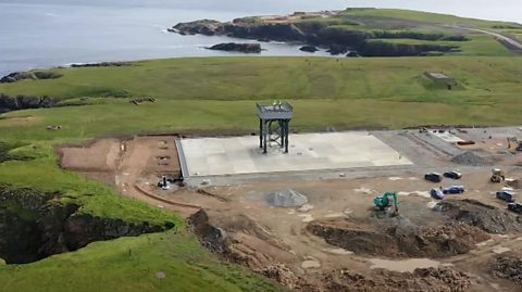 Shetland is first UK spaceport for vertical rocket launches - BBC News