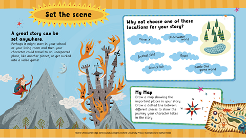 Lesson activities for help writing stories for 500 Words - BBC Teach