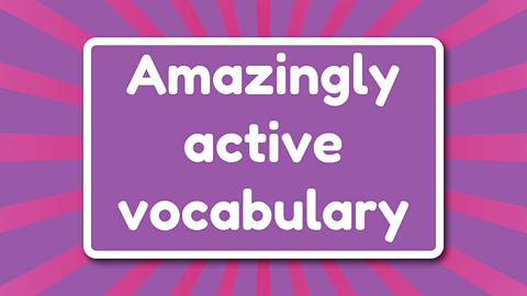 Health and fitness vocabulary - KS1 English curriculum - BBC Bitesize