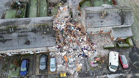 Neighbour pays tribute to Edinburgh house explosion victim - BBC News