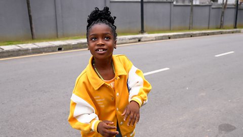 Six-year-old Anabel wey wan be di world best dancer - BBC News Pidgin