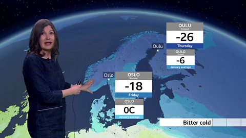 Swedish snow chaos leaves 1,000 vehicles trapped on main E22 road - BBC ...