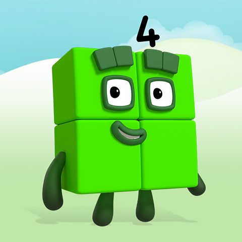 Numberblocks 4 4 (NB) Sleeping By TheRoadGeek266 On DeviantArt