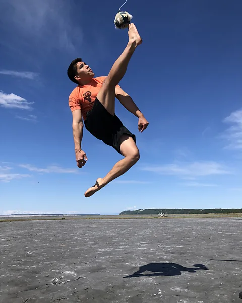 Clearing another hurdle at the Arctic Winter Games
