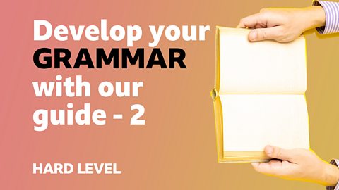 BBC Learning English - Improve your grammar