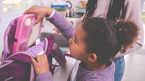 How do I get my child into a routine for school? - BBC Bitesize