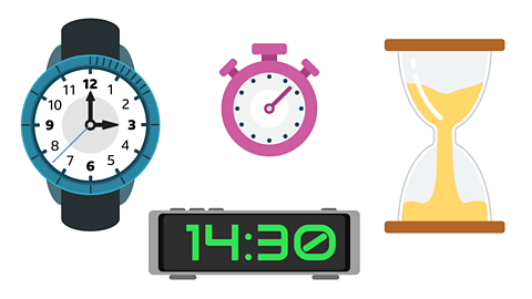 Measuring time in seconds - KS2 Maths - Year 3 - BBC Bitesize