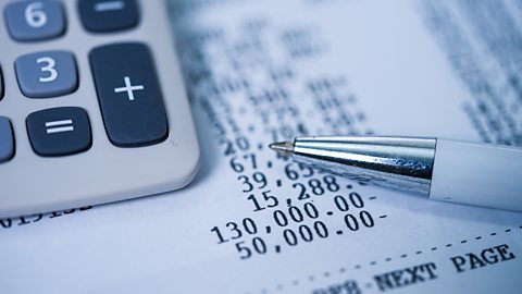 What is a statement of financial position? - BBC Bitesize