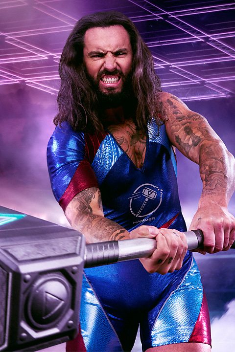 BBC One - Gladiators, Series 1 - Hammer