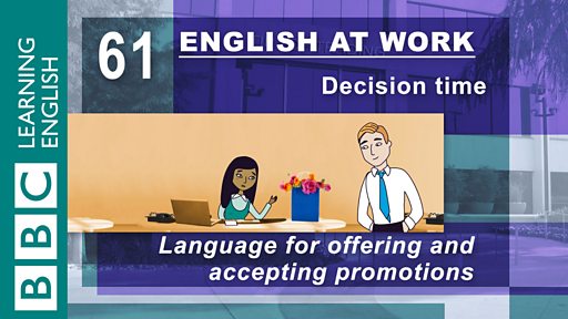 BBC Learning English - English at Work / An Introduction