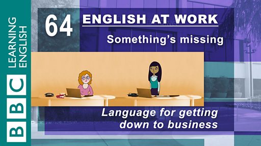 BBC Learning English - English at Work / An Introduction