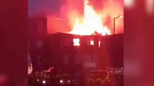 Boston fire: NHS workers devastated after blaze destroys home - BBC News