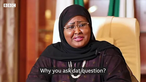 Aisha Buhari: First lady tok why she beg for forgiveness from Nigerians - BBC News Pidgin