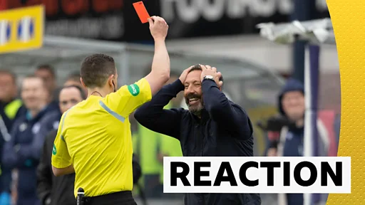 'I'm hoping Sportscene can help me out' - McInnes on his red card - BBC ...