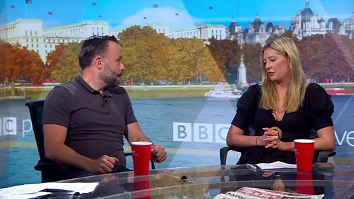 GB News suspends Laurence Fox over comments about journalist Ava Evans - BBC News