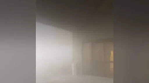 Seven dead after 'super fog' causes huge pile-up in New Orleans - BBC News