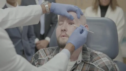 US veteran gets world's first eye transplant - BBC News