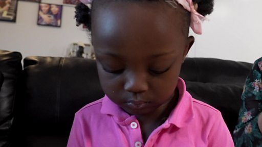 Chat room helps Destiny-Rae, 5, find a new kidney - BBC News