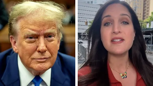 Ex-aide Hope Hicks gets emotional during Trump trial testimony - BBC News