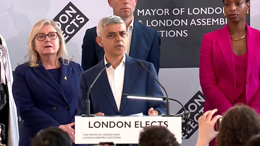 London mayor election: Sadiq Khan clinches historic third term - BBC News