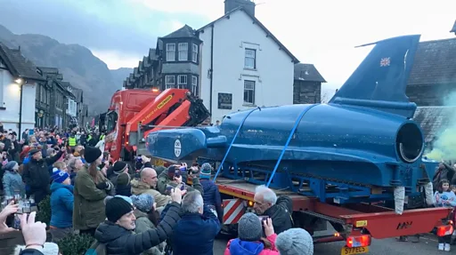 Donald Campbell's Bluebird 'will run again' on Coniston Water - BBC News