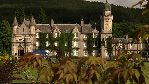 Balmoral Castle: the first look inside the royal rooms - BBC News