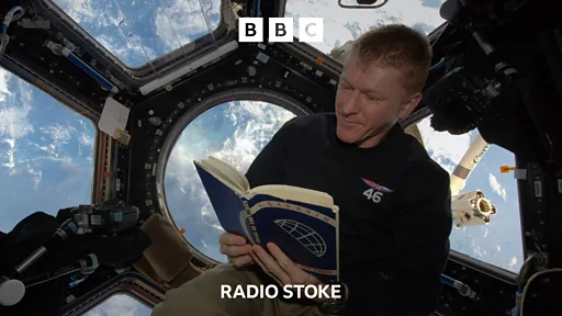 Tim Peake on taking Stoke City FC flag into space - BBC News