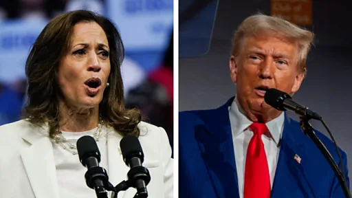 Harris and Trump to debate in pivotal campaign test - BBC News