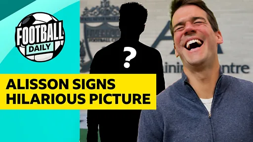 Liverpool: Alisson's lovely moustache - BBC Sport