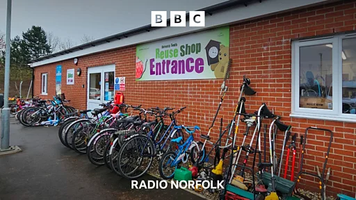 Shoppers spend £600k at Norfolk recycling centre shops - BBC News