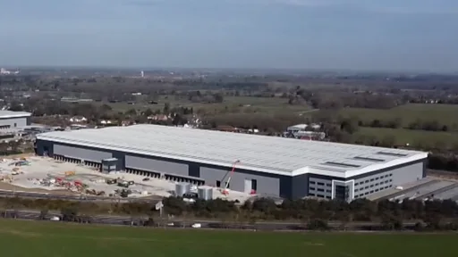 Nacton giant warehouse leaves neighbours 'in tears' - BBC News