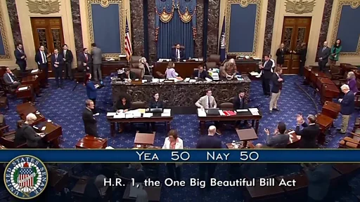 Trump's mega-bill heads for final vote in overnight US House session - BBC News