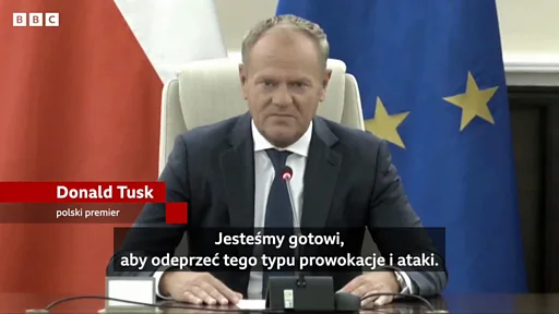 Rosyjskie drony zestrzelone nad Polską - BBC News Polska