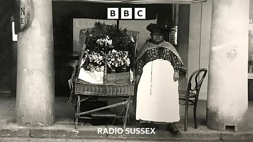 How woman in Hastings 'black flower seller' postcard was found - BBC News