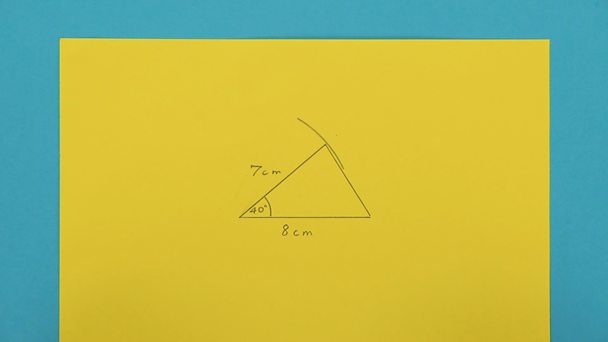 How to construct triangles - BBC Bitesize