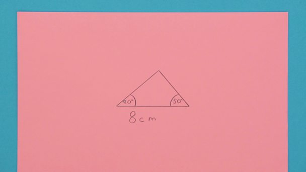 How to construct triangles - BBC Bitesize