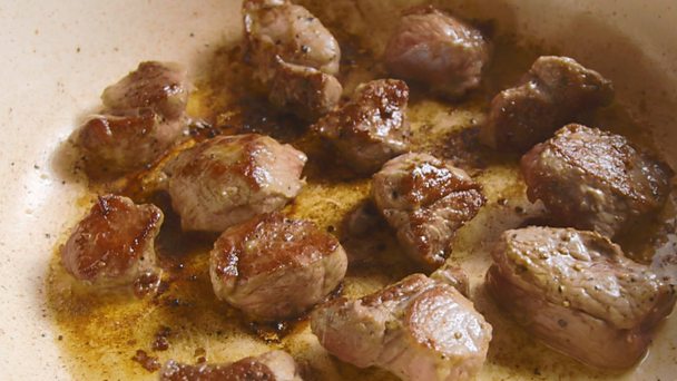 Browning meat - BBC Food