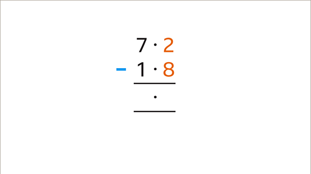 How to add and subtract decimals - BBC Bitesize