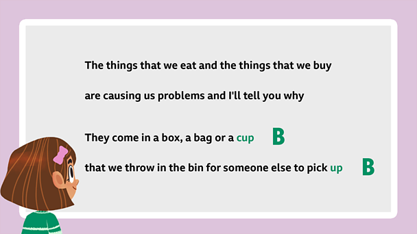 How to write a poem about plastic - KS1 - The Regenerators - BBC Bitesize
