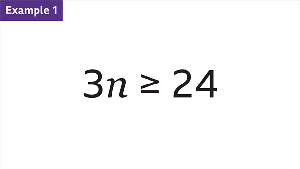 Inequalities - KS3 Maths - BBC Bitesize - BBC Bitesize
