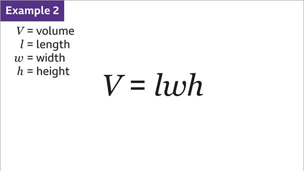 Write and construct formulae - KS3 Maths - BBC Bitesize - BBC Bitesize