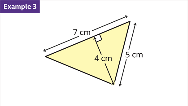 Area of triangles - KS3 Maths - BBC Bitesize - BBC Bitesize