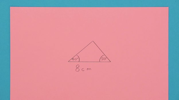 How to construct triangles - BBC Bitesize
