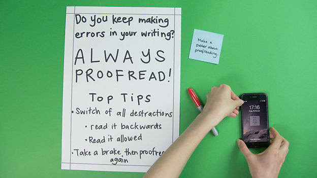 How to proofread - BBC Bitesize