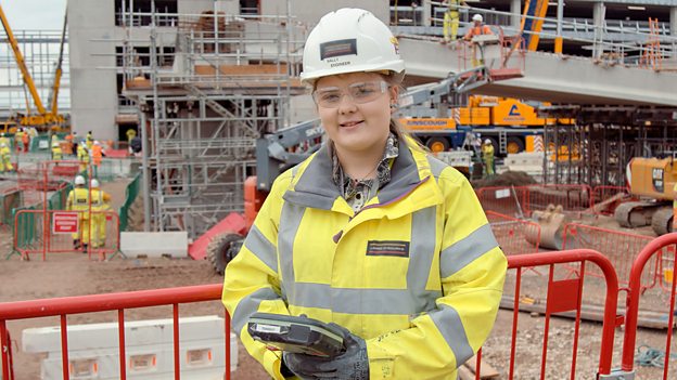 How to become a civil engineering technician: Sally's story - BBC Bitesize