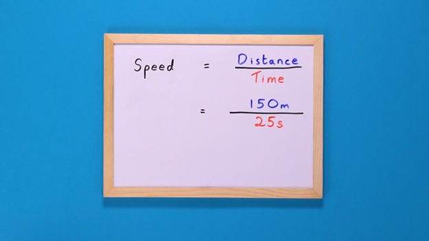 Calculating speed, distance and time - KS3 Maths - BBC Bitesize