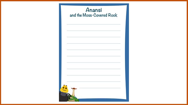 English KS1: Anansi and the Moss-Covered Rock - BBC Teach