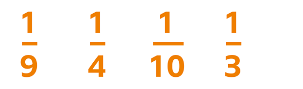 Order simple fractions - Maths - Learning with BBC Bitesize