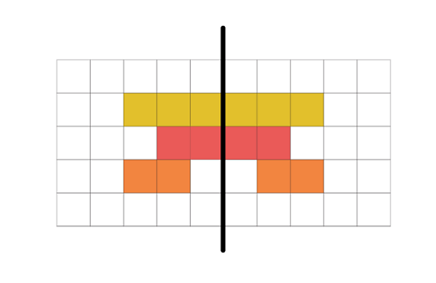 Vertical lines of symmetry - Maths - Learning with BBC Bitesize